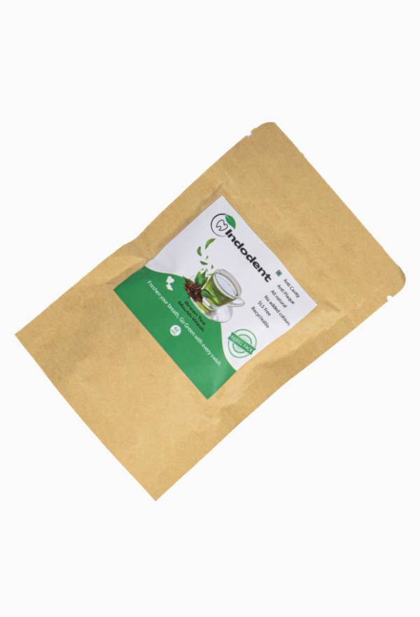 Green Tea Mouthwash tablets (62) | Refill Pack | Eco-friendly ...